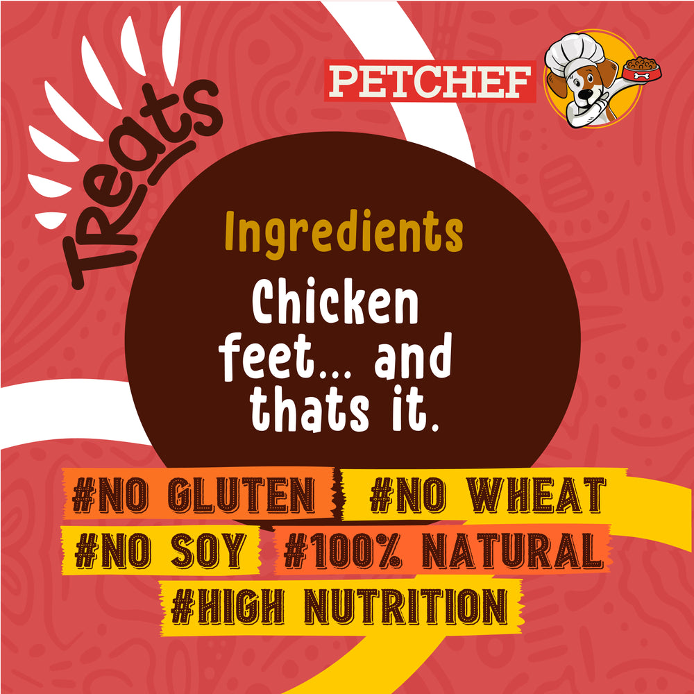 Chicken Feet | Healthy & Tasty Dog Treats | PetChef